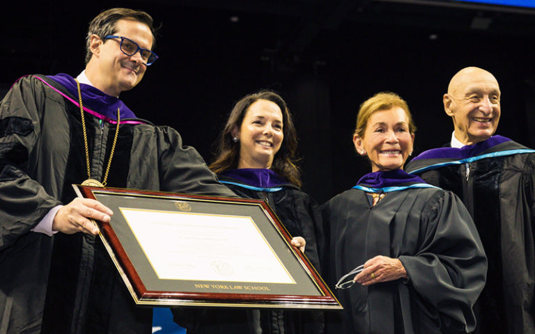 NYLS Interviews Judge Judy Sheindlin ’65: Leading the Way for Women in ...